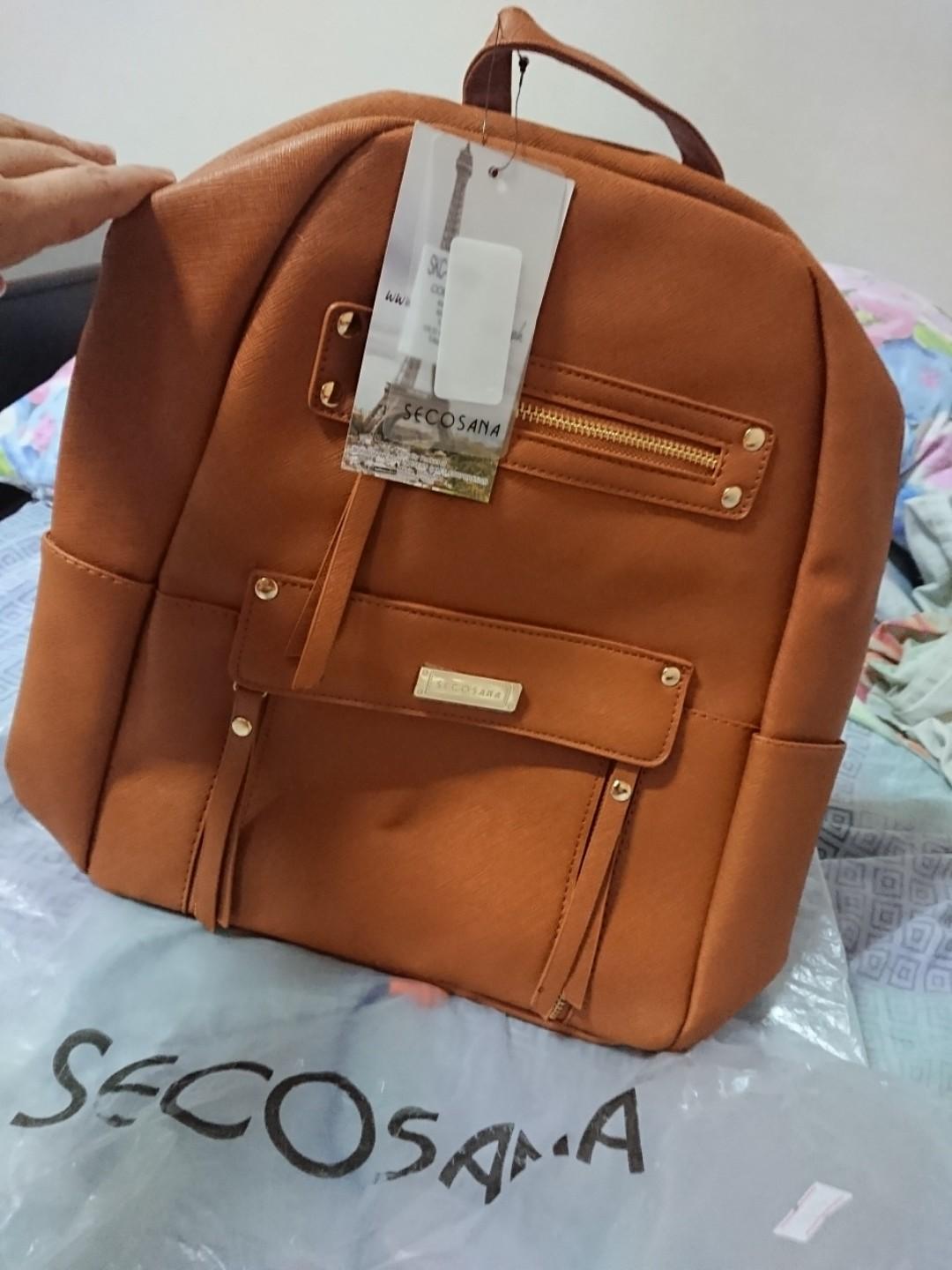 Secosana Bag Backpack, Women's Fashion, Bags & Wallets, Backpacks on ...