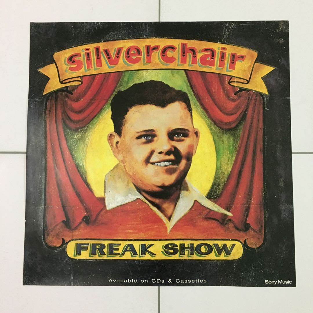 Silverchair 1997 Freak Show Promotional Poster CD, Hobbies & Toys ...