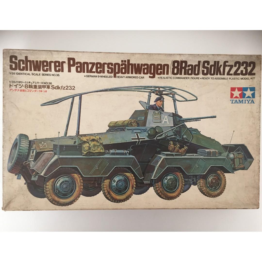 Tamiya ready to assemble precision 1/35 scale plastic model World War 2 ...