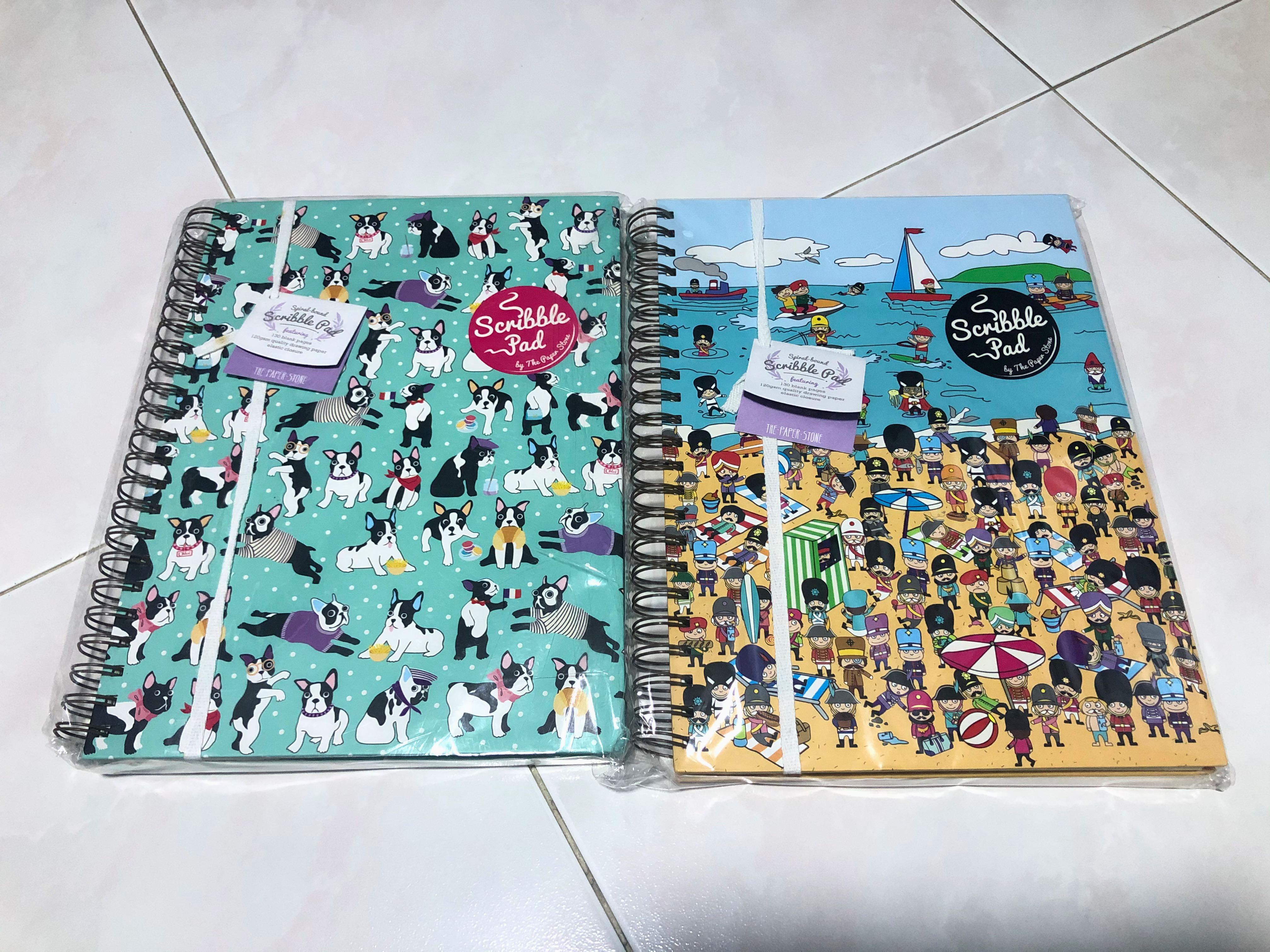 The Paper Stone Spiral-Bind Notebook, Hobbies & Toys, Stationery ...