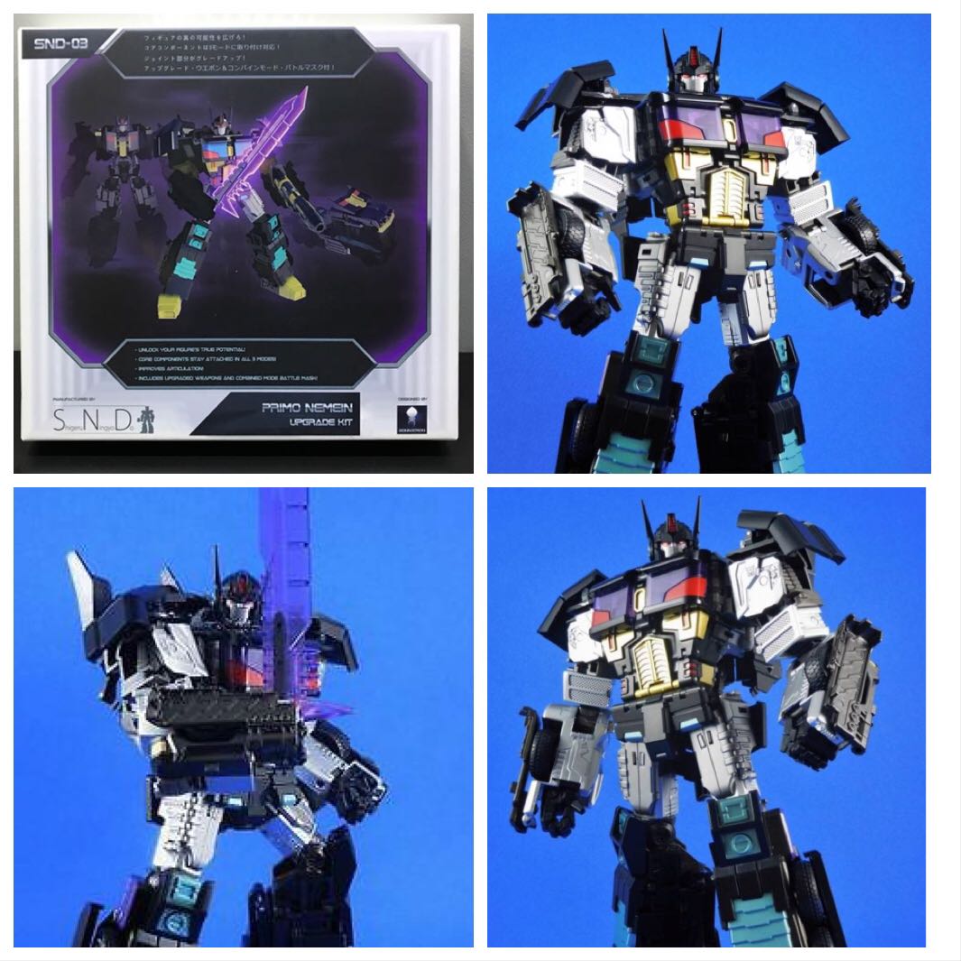 Transformers S.N.D SND - SND-03 SND03 Primo Nemein Upgrade kit for Unite Warriors Grand Scourge ...