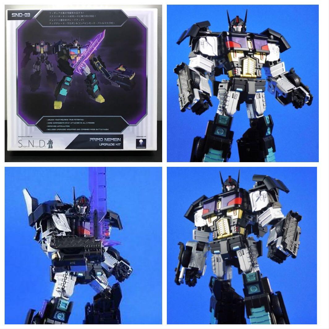 Transformers S.N.D SND - SND-03 SND03 Primo Nemein Upgrade kit for ...