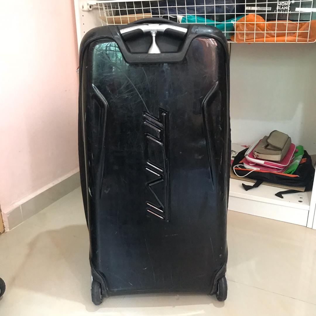 Tumi ducati 26 inch koper tumi 2 roda, Fesyen Pria, Tas & Dompet ...