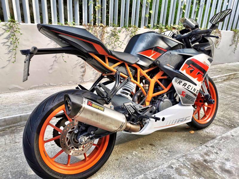 Used KTM RC390 with Akrapovic Exhaust “street legal”, Motorcycles ...