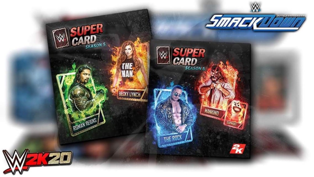 Wwe 2k20 supercard codes, Hobbies & Toys, Toys & Games on Carousell