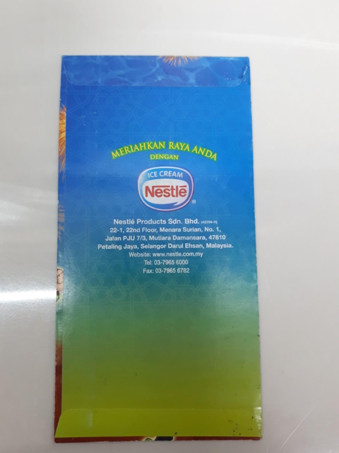 Angpao packet sampul duit raya Nestle Matkool, Hobbies & Toys ...