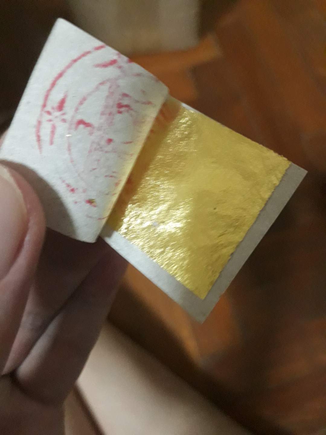 Authentic Blessing Gold Foil, Everything Else on Carousell