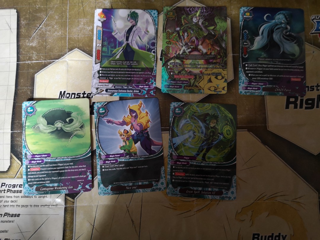Buddyfight plague bundle, Hobbies & Toys, Toys & Games on Carousell