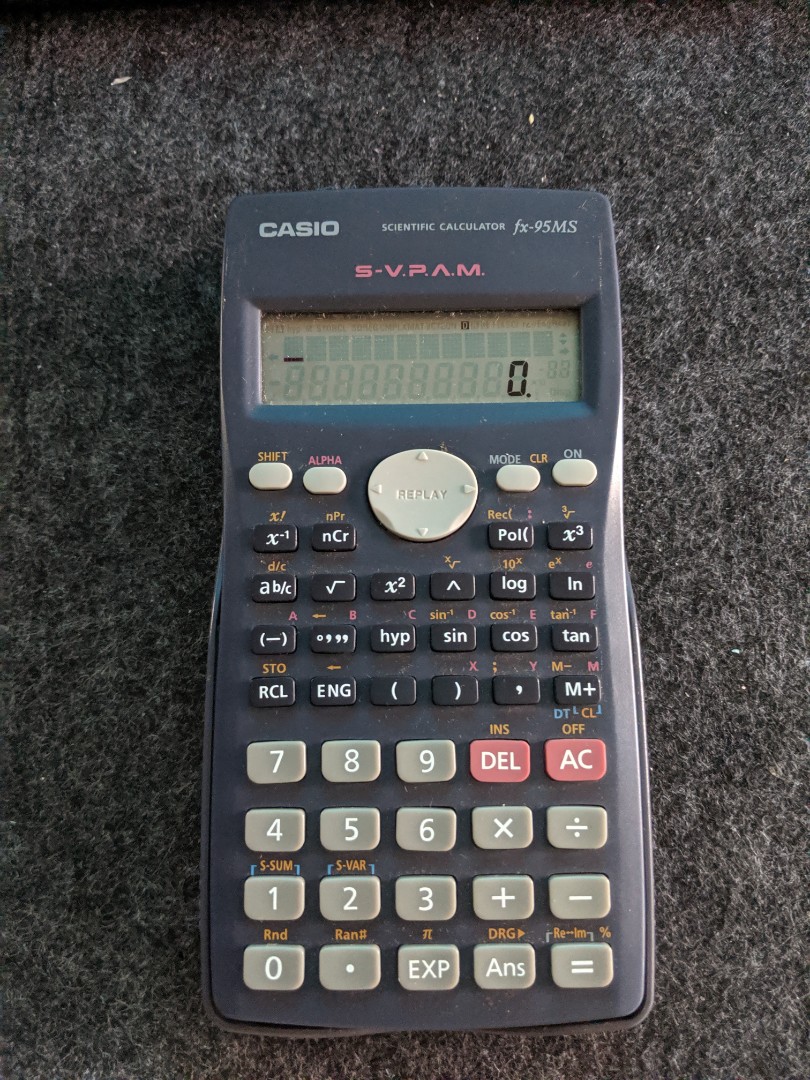 Casio Scientific Calculator FX-95MS, Electronics, Others on Carousell