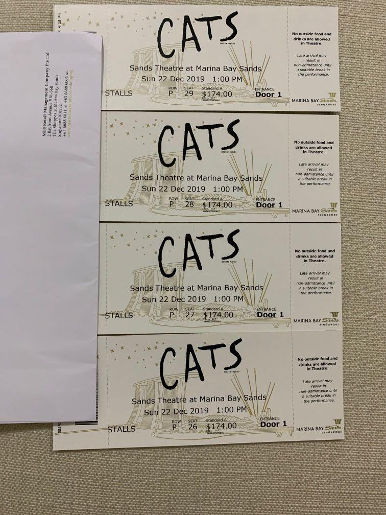 CATS The Musical, Tickets & Vouchers, Event Tickets on Carousell