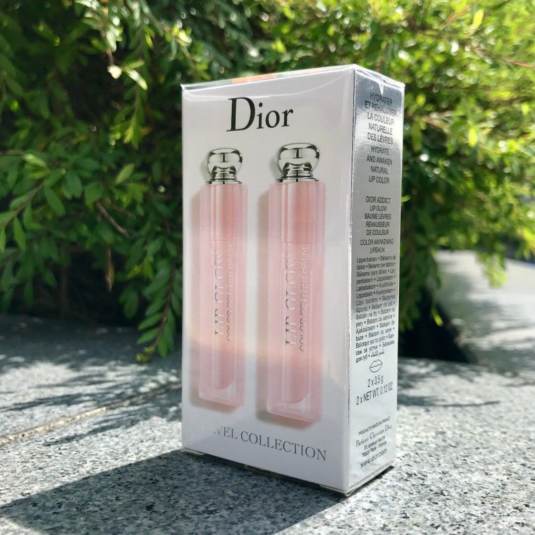Dior addict lip glow duo set, Beauty & Personal Care, Face, Makeup on ...