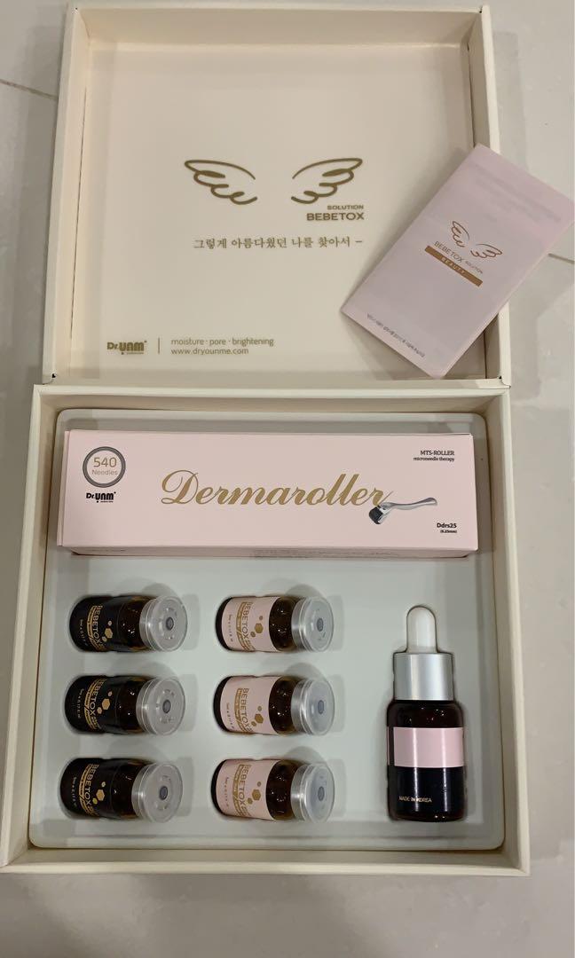 Dr.UNM Bebetox Ampoule Set with Roller, Beauty & Personal Care, Face ...