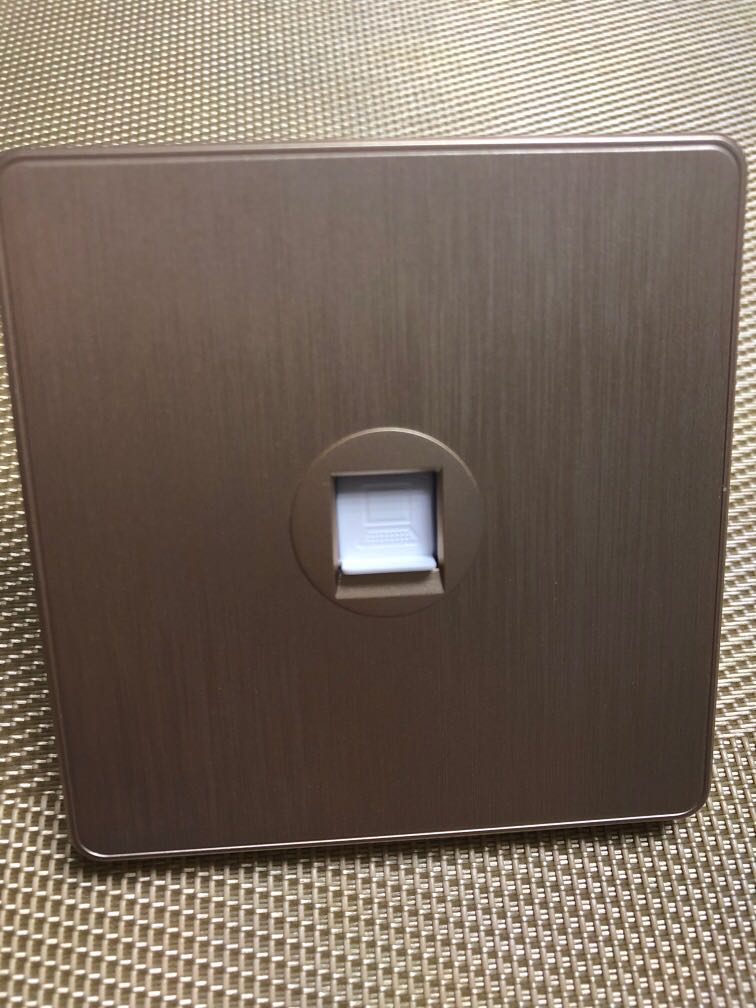 Ethernet Cat 7 Network Faceplate, Computers & Tech, Parts & Accessories ...