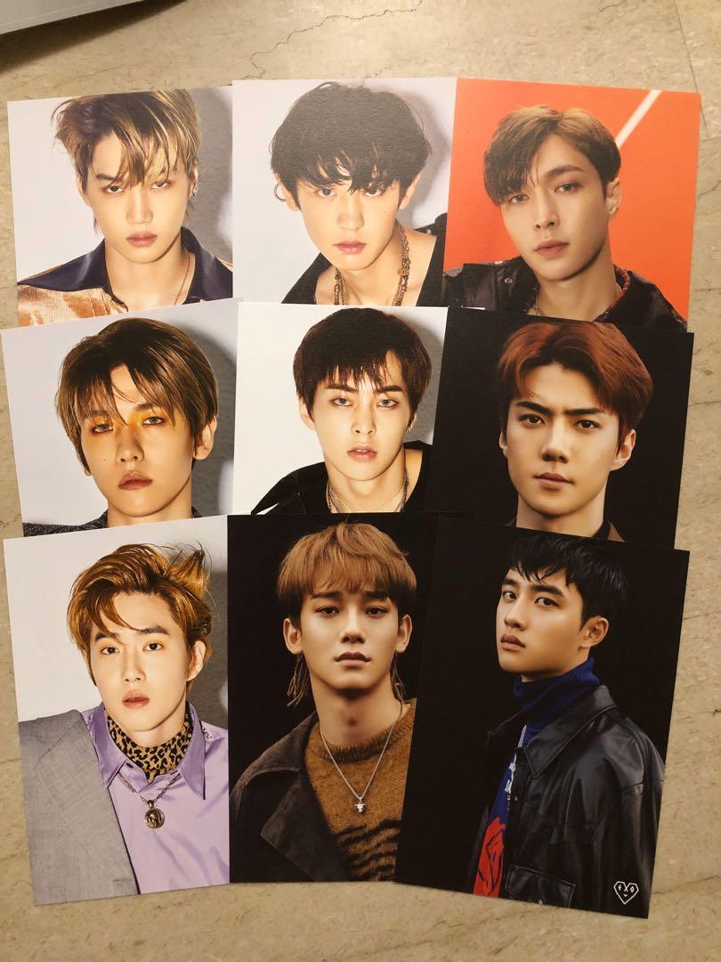 EXO-L ACE WELCOME KIT PHOTOCARDS + MINI POSTERS, Hobbies & Toys ...