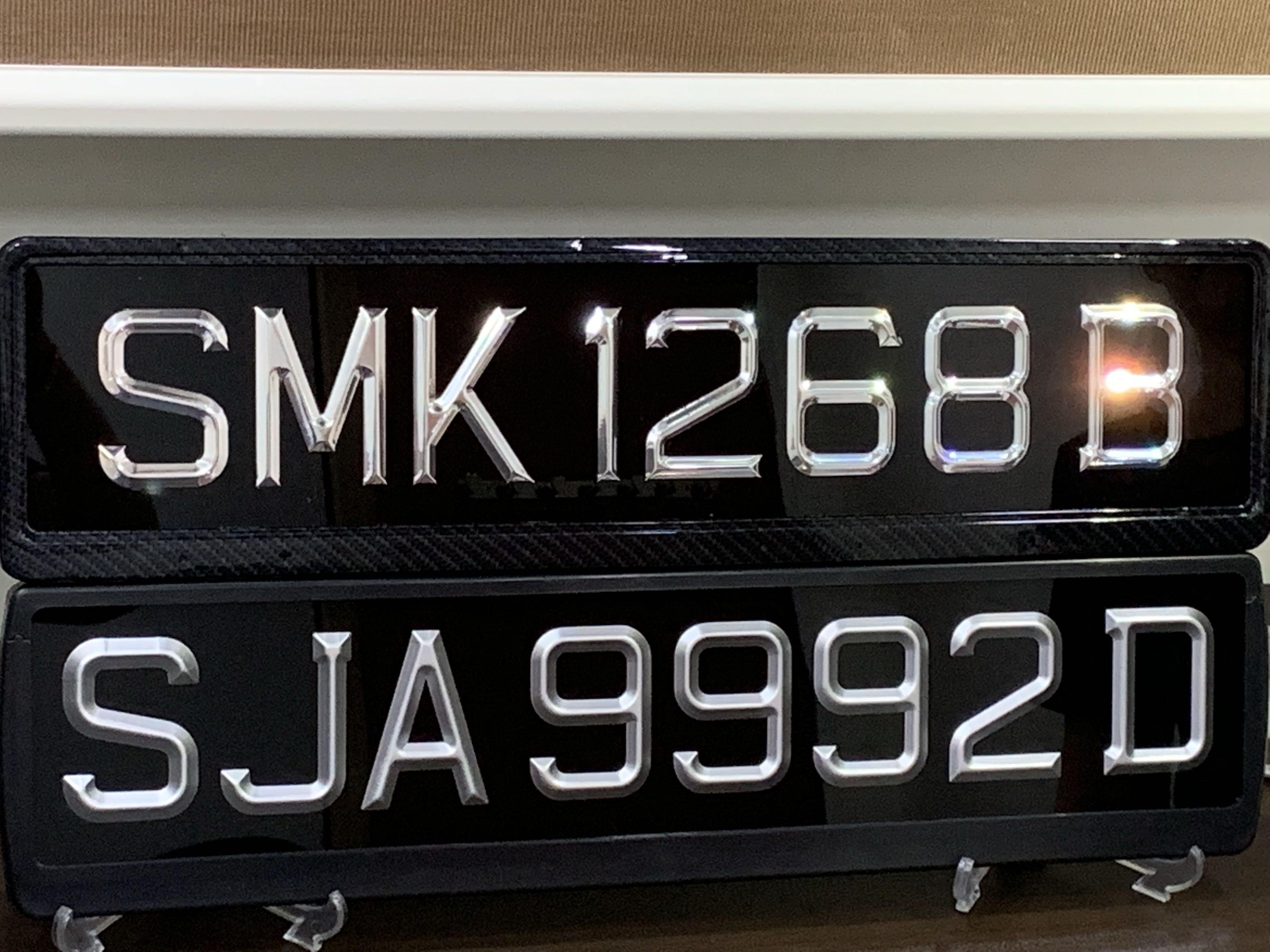 EXPRESS, CHEAP & NICE LTA COMPLIANT & NON-COMPLIANT LICENSE PLATE, Car ...