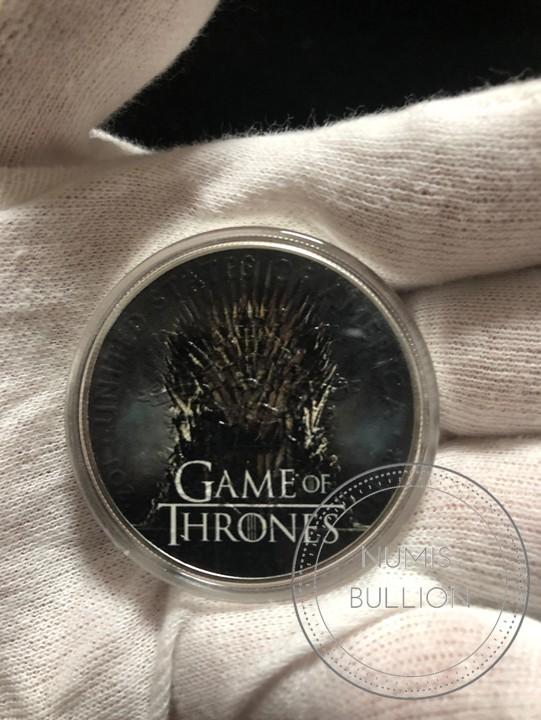 Greyjoy Game Of Thrones 1 Oz Silver Coin, Hobbies & Toys, Memorabilia ...