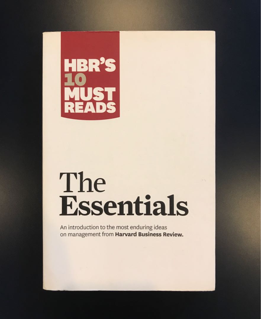 HBR: The Essentials, Hobbies & Toys, Books & Magazines, Fiction & Non ...