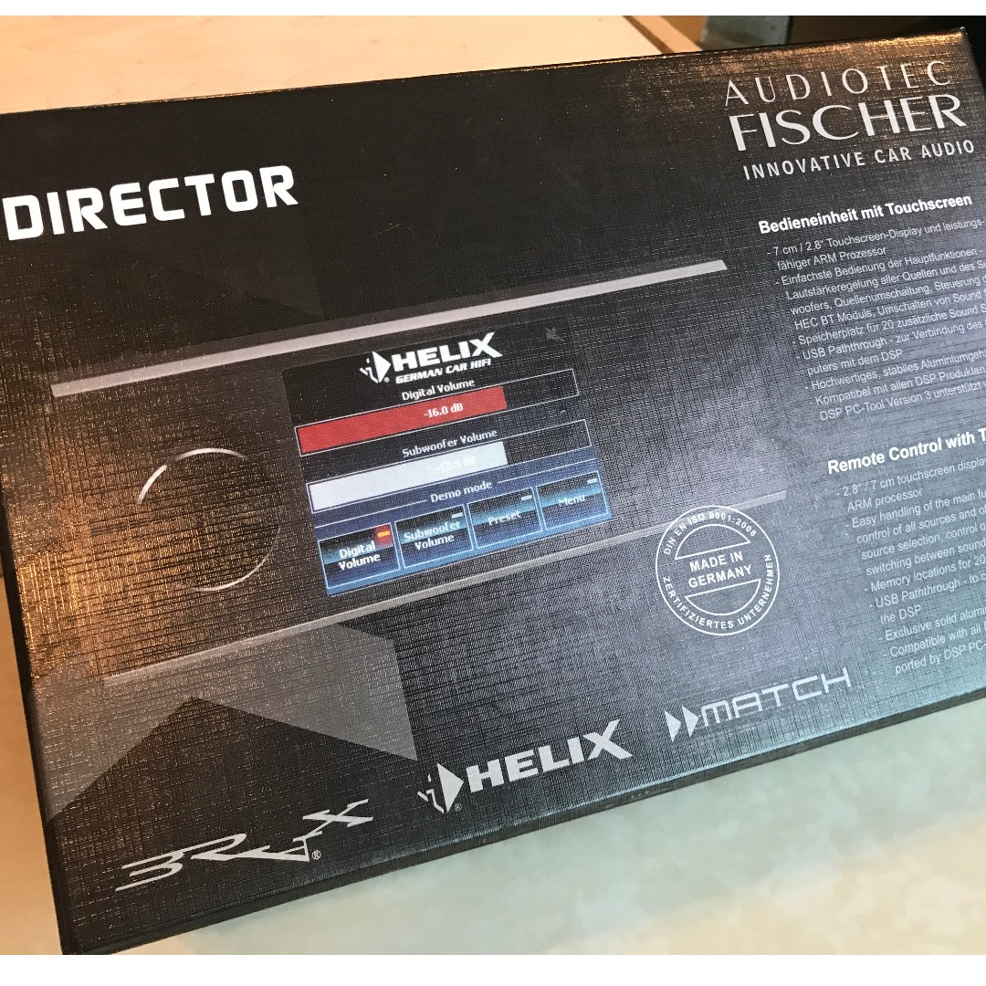 Helix DIRECTOR - Display Remote Control for Processor, Car Accessories ...