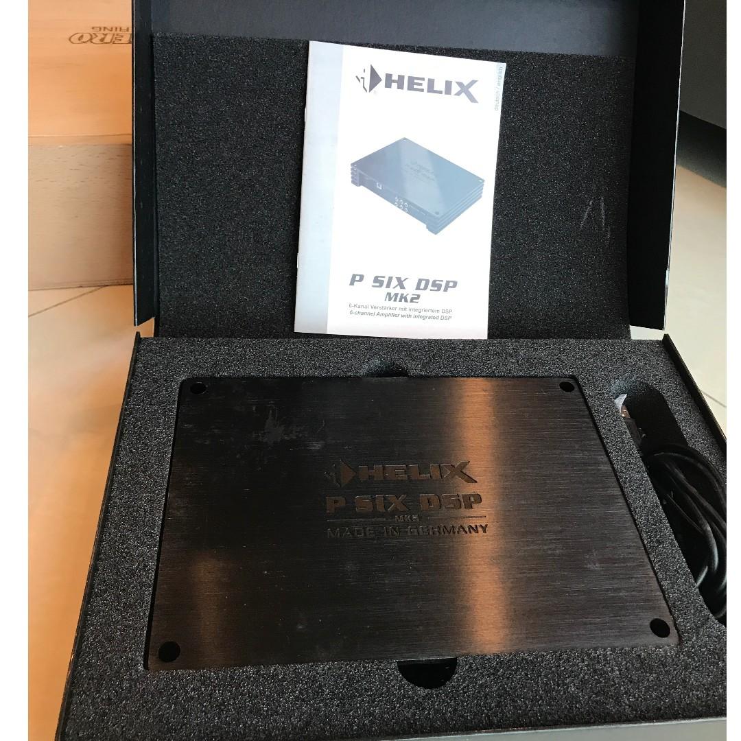 Helix P Six DSP MK2 6-channel High-Res Amplifier with integrated ...