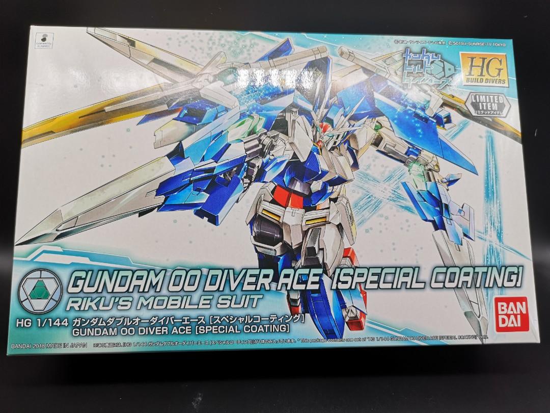 HG 1/144 GUNDAM 00 DIVER ACE (Special coating), Hobbies & Toys, Toys & Games on Carousell