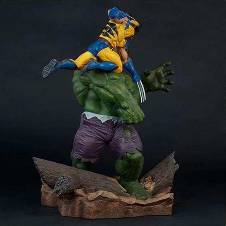 Hulk VS Wolverine Statue (PREORDER), Hobbies & Toys, Collectibles ...