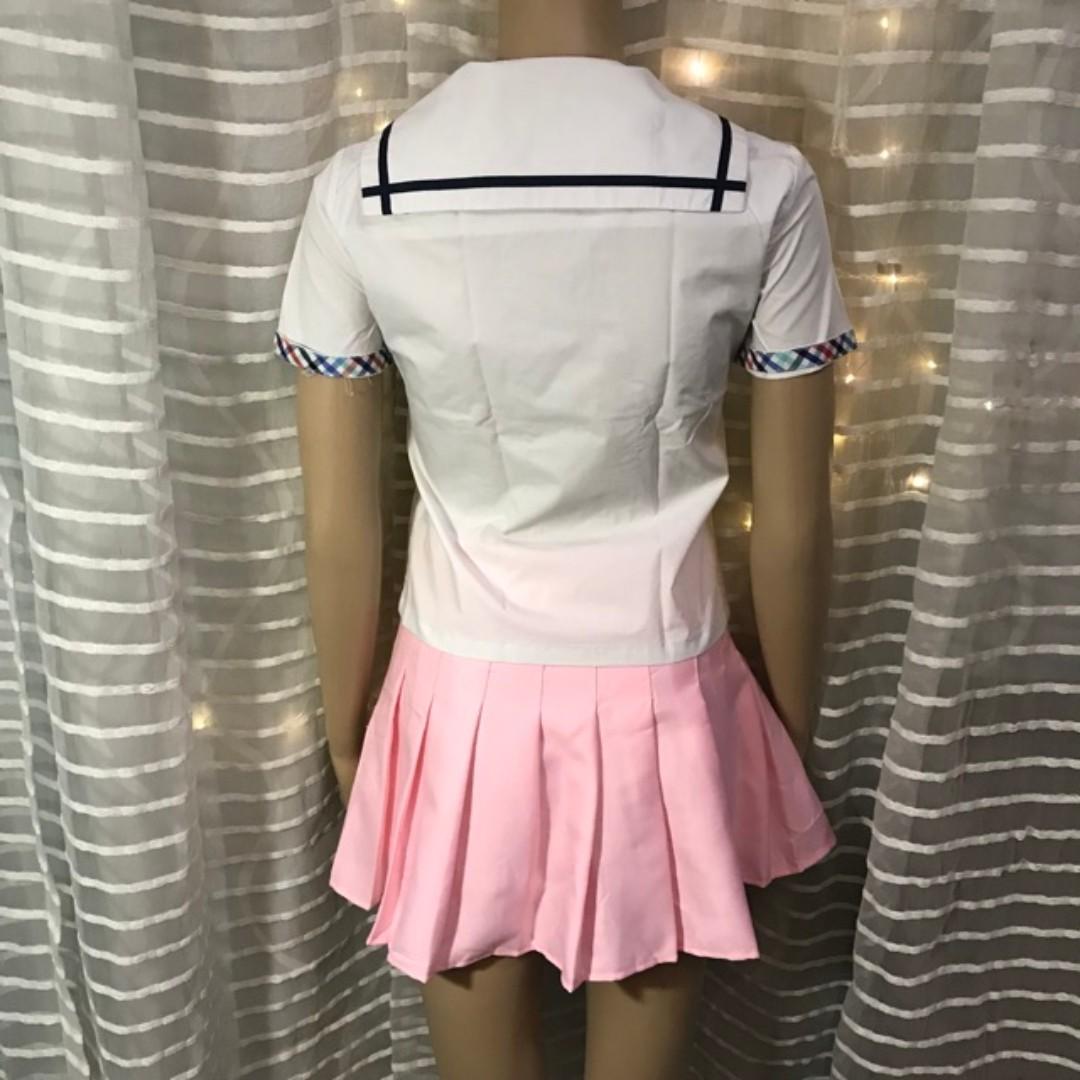 KAWAII KOREAN JAPANESE SCHOOL UNIFORM COSPLAY BLOUSE (preloved), Women ...