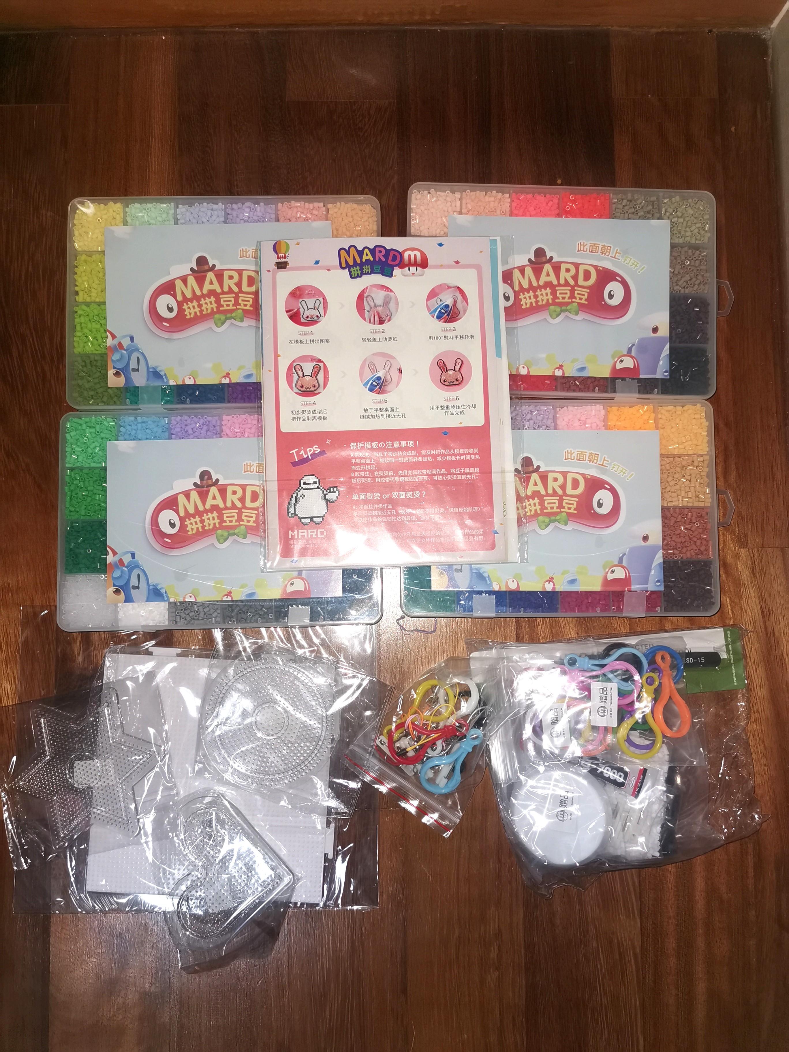 Mard beads / perler beads, Hobbies & Toys, Stationery & Craft, Handmade ...