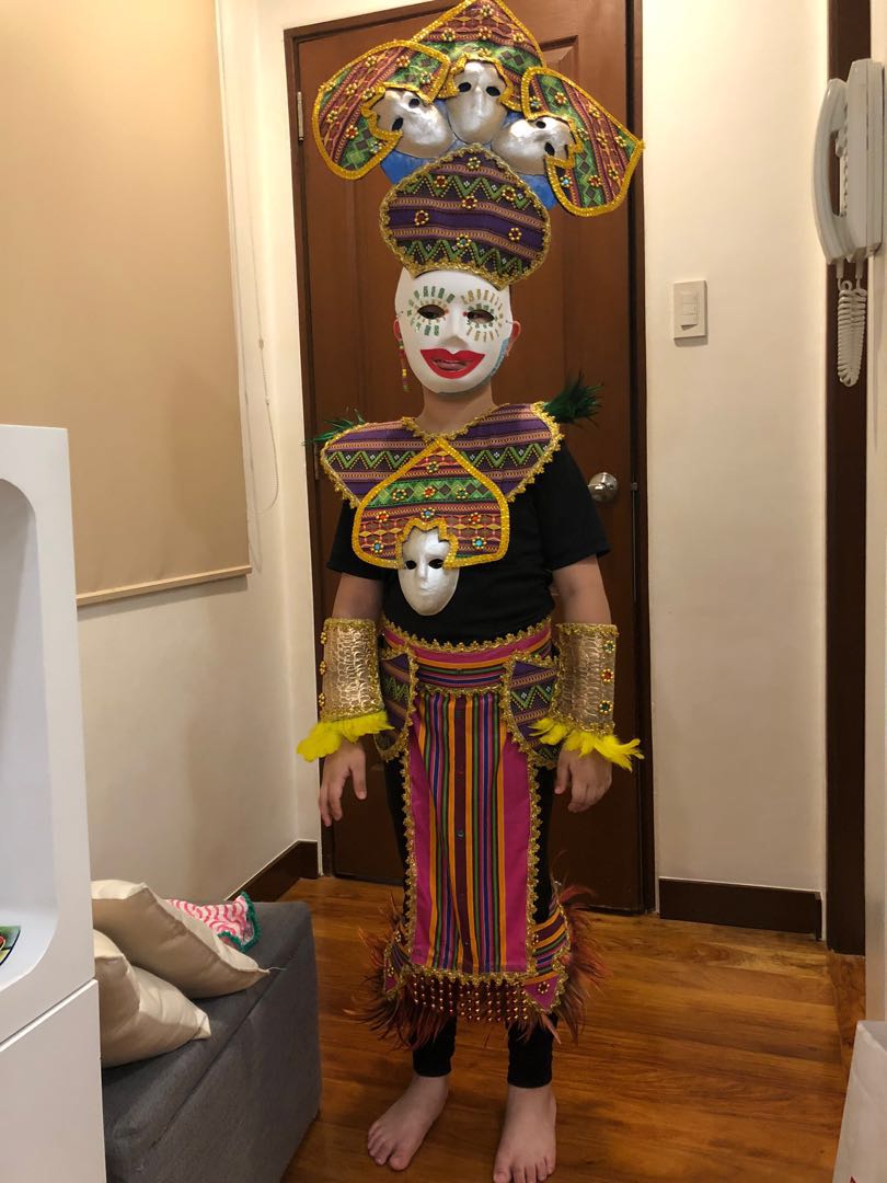 Maskara Festival Costume, Babies & Kids, Babies & Kids Fashion on Carousell