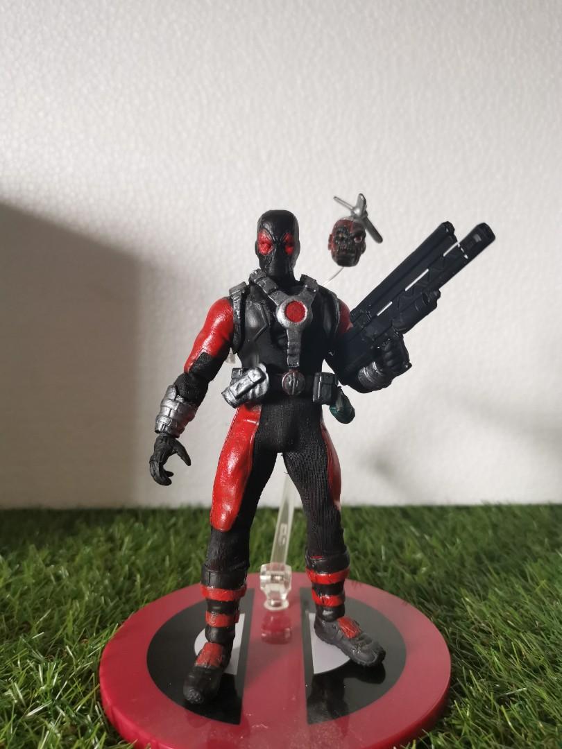 Mezco Custom Deadpool black and red, Hobbies & Toys, Toys & Games on ...