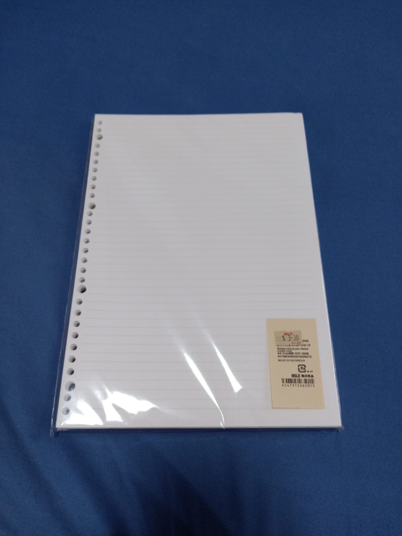 Muji Singapore A4 sized paper, Hobbies & Toys, Stationery & Craft ...