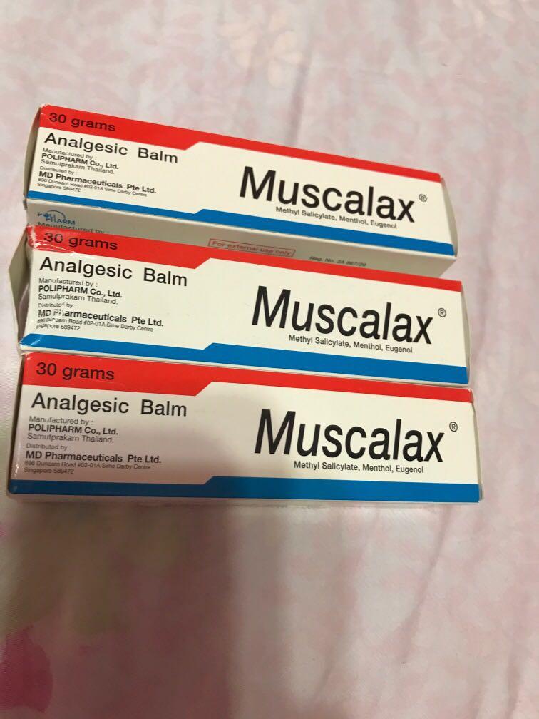 Muscalax Analgesic Balm, Beauty & Personal Care, Foot Care on Carousell