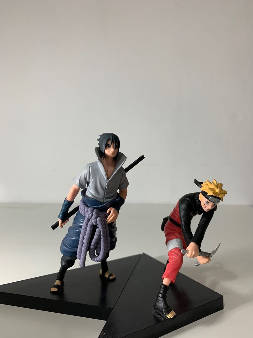 Lot Naruto & Sasuke #figure #actionfigure #naruto #sasuke, Hobbies ...