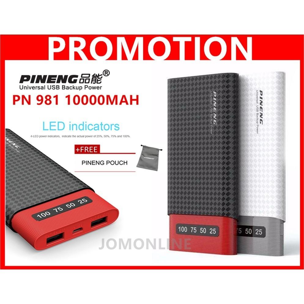 Pineng PN-981 Ultra Slim Design Power Bank 10000mAh, Mobile Phones ...