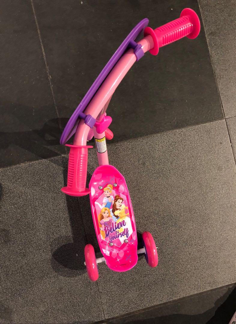 Pink Scooter (Disney Princesses Design), Babies & Kids, Infant Playtime ...
