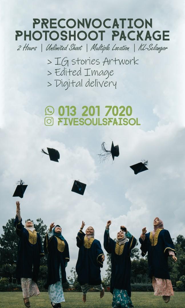 Preconvo / convocation photoshoot, Photography, Photography Accessories ...