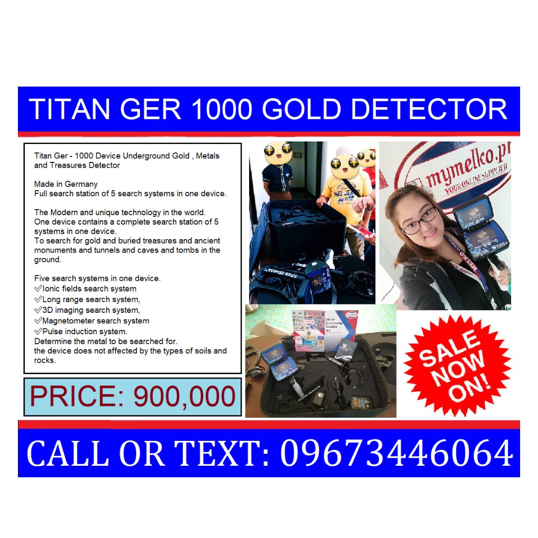PULSE INDUCTION Titan Ger 1000 5 System Device 45 meters depth Metal ...