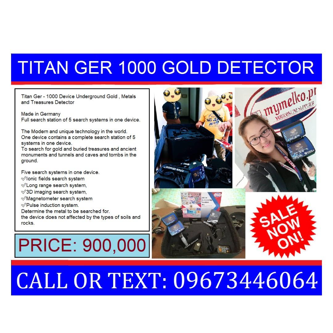 PULSE INDUCTION Titan Ger 1000 5 System Device 45 meters depth Metal ...