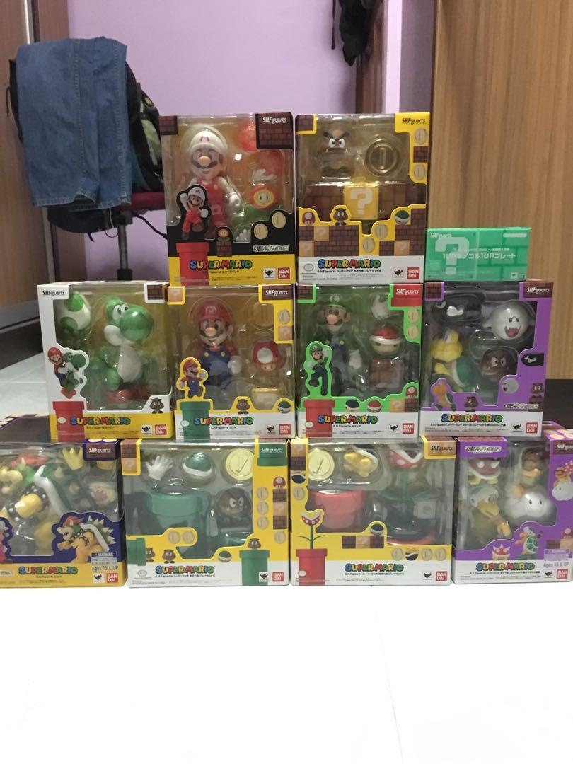 SH Figuarts SHF Mario Full Set, Hobbies & Toys, Toys & Games on Carousell