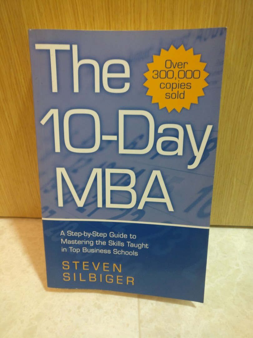 The 10 day MBA, Hobbies & Toys, Books & Magazines, Fiction & Non ...