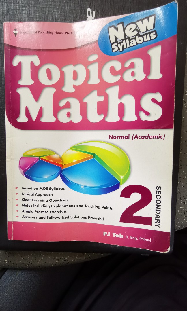 Topical Maths normal academic Secondary 2, Hobbies & Toys, Books & Magazines, Assessment Books ...