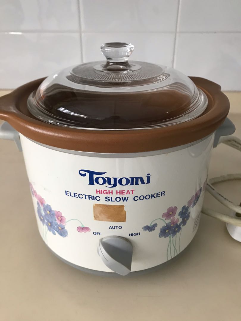 Toyomi Electric Slow Cooker, TV & Home Appliances, Kitchen Appliances ...