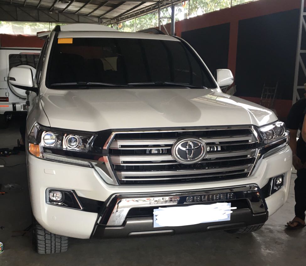 Toyota Land Cruiser Landcruiser Prado bumper nudge guard over rider ...