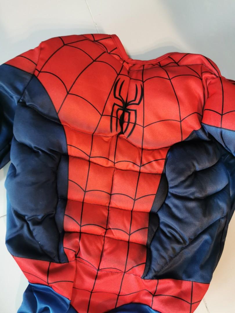 Ultimate Spider-Man Muscle Chest Costume, Hobbies & Toys, Toys & Games ...