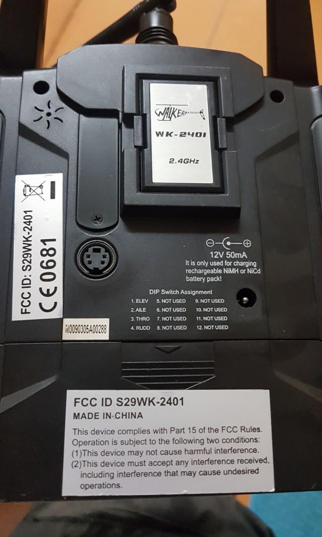 walkera remote control helicopter 2.4ghz model wk2401, Hobbies & Toys ...