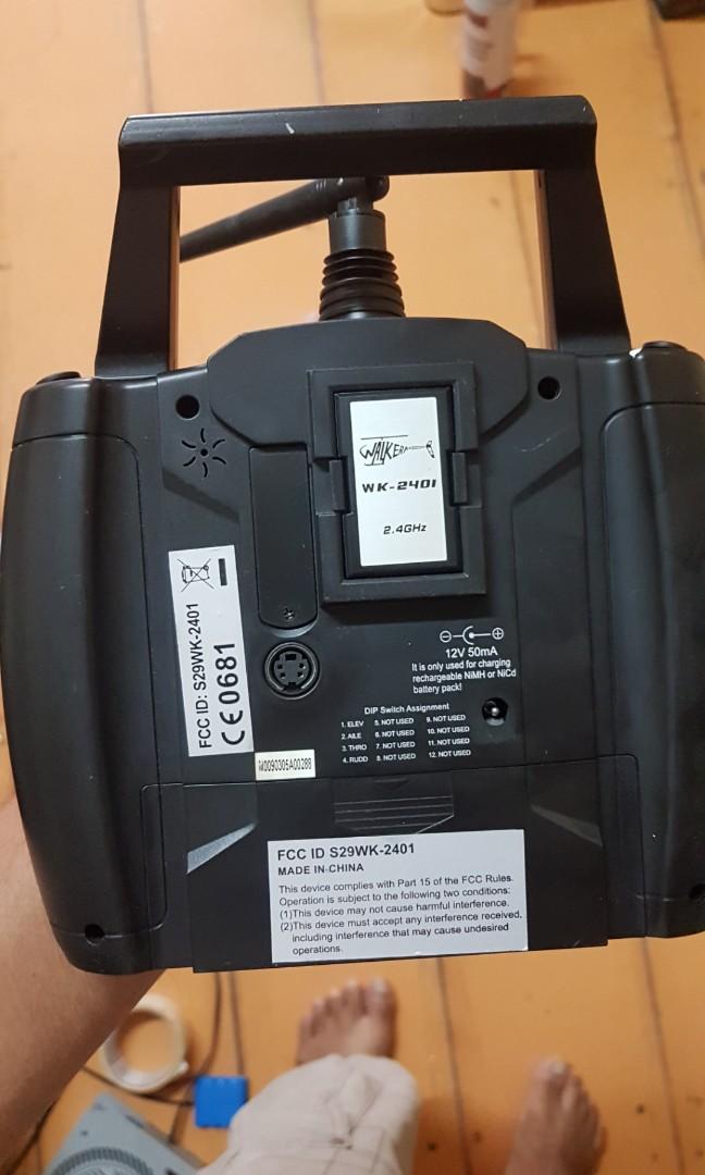 walkera remote control helicopter 2.4ghz model wk2401, Hobbies & Toys ...