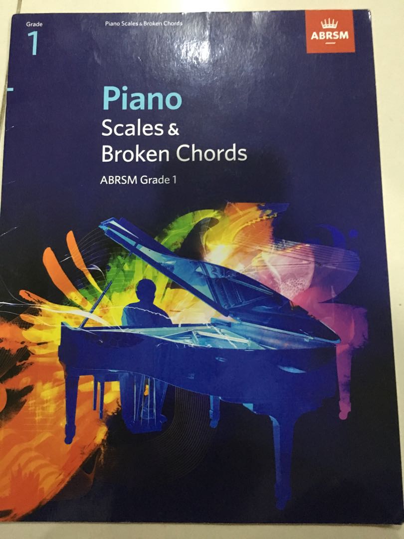ABRSM Piano Scales & Broken Chords Grade 1, TV & Home Appliances, TV ...