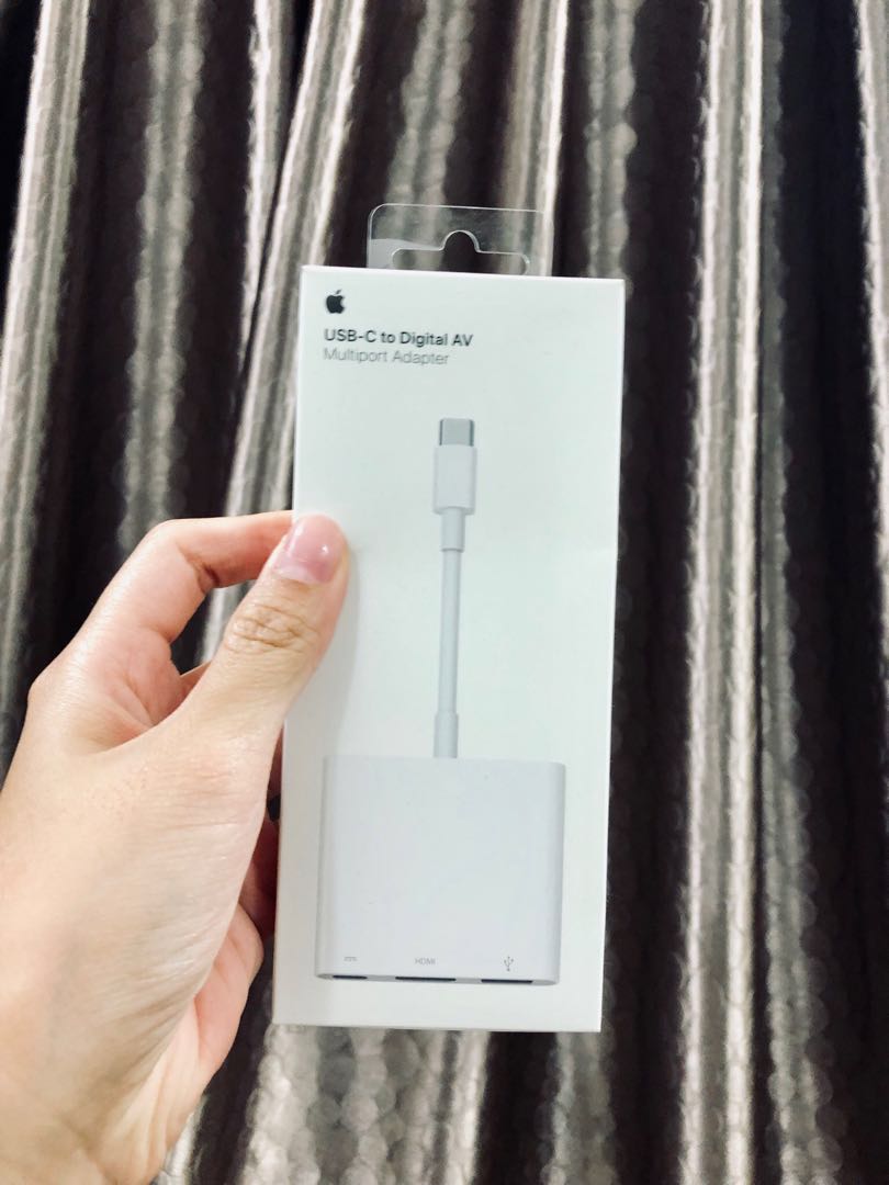 Apple multi port adapter type C, Computers & Tech, Parts & Accessories ...