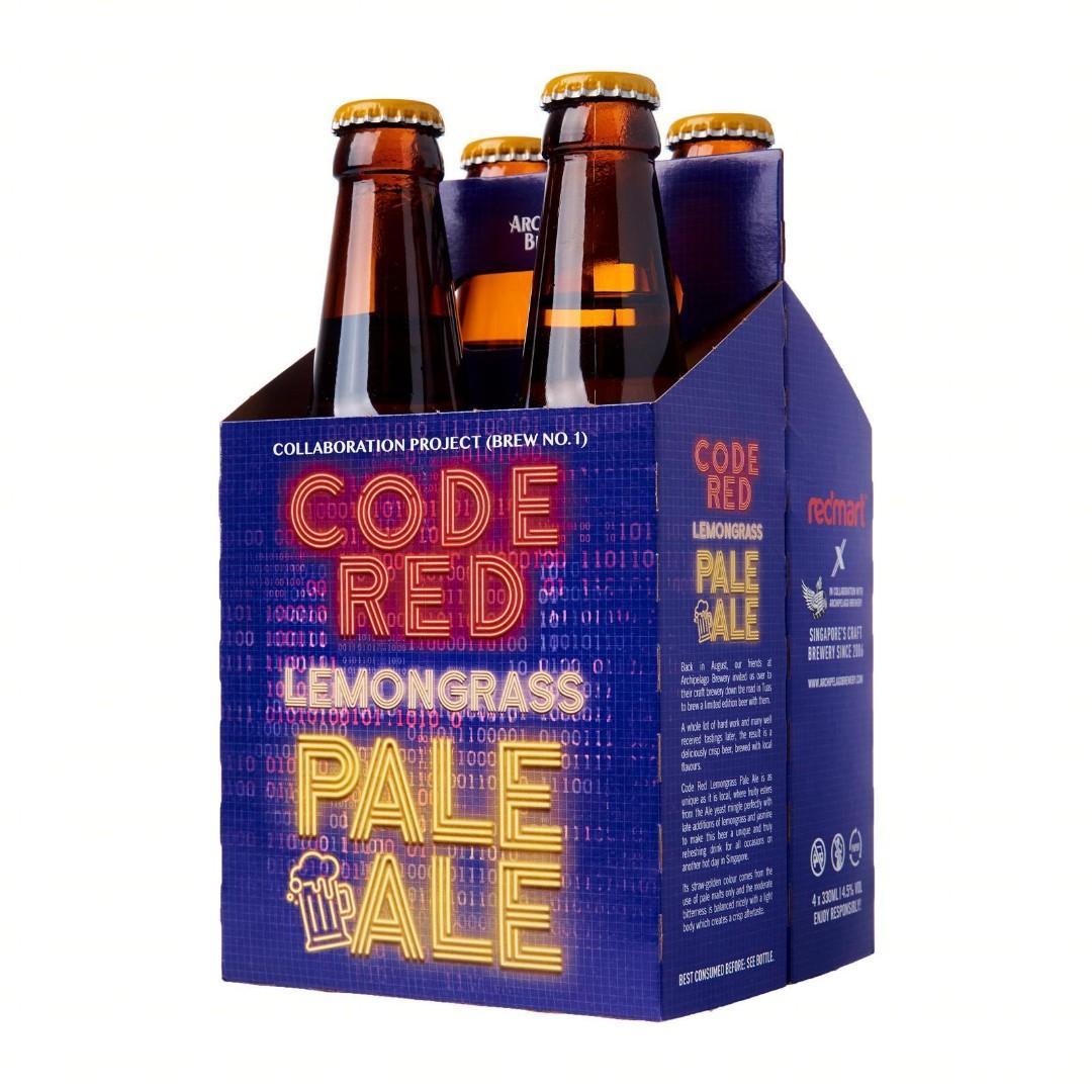 Archipelago Brewery Code Red Beer | Carlsberg, Asahi & More, Food ...