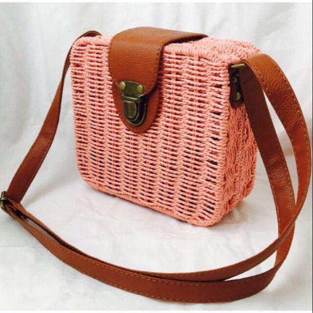 Bag Rotan Janna Nick, Women's Fashion, Bags & Wallets, Tote Bags on ...