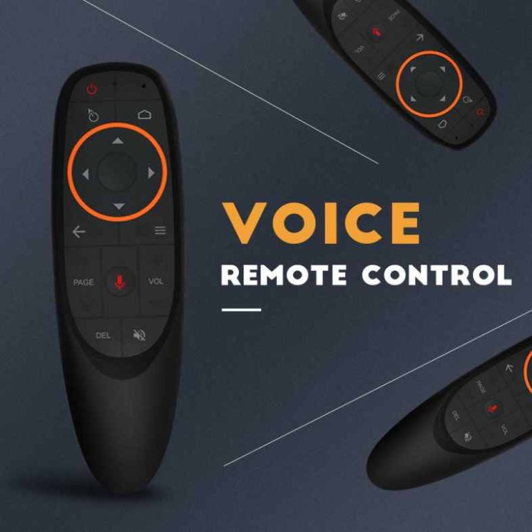 Beelink Voice Remote Control 2.4G Wireless Air Mouse Microphone ...